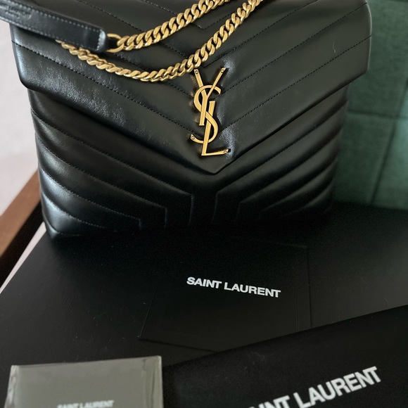Yves Saint Laurent | Bags | New Ysl M Loulou Box Dust Bag Receipt Price ...